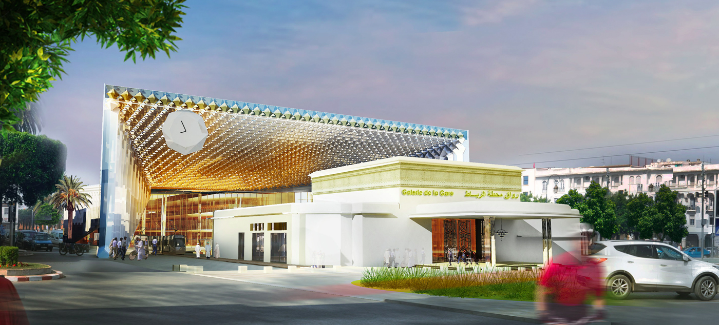 AWM Architectes Urbanistes - Gare de Rabat Ville
